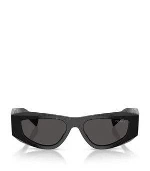 Prada Acetate Pr B19s Sunglasses - Black