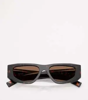 Prada Acetate Pr B19s Sunglasses - Brown