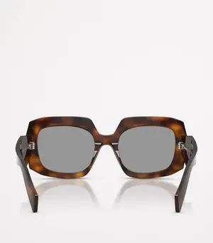 Prada Acetate Pr B23s Sunglasses - Brown