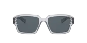 Prada Rectangle Eyeglasses - Transparent Grey