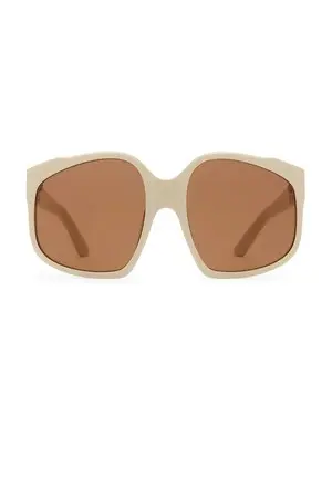 Miu Miu Square Sunglasses - White