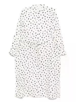 TO B. BY AGNÈS B. Graphic-print Dress - White