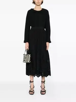 TO B. BY AGNÈS B. Ruffle Neckline Blouse