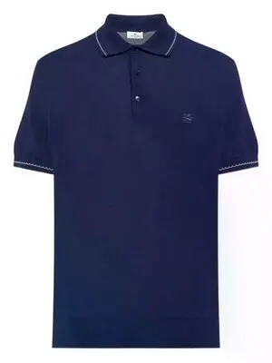 Etro Polo Shirt With Contrast Collar