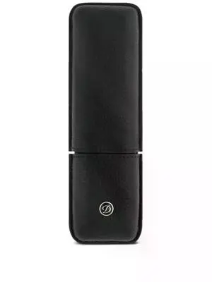 S.t. Dupont Logo-plaque Cigar Holder - Black