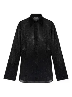 Oseree Sparkling Button-up Shirt