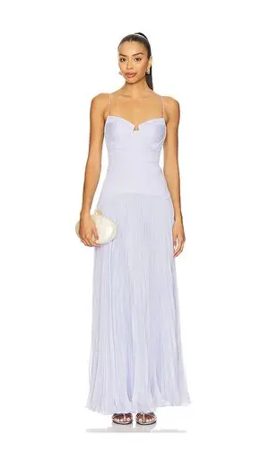 AMUR Saylor Pleated Gown