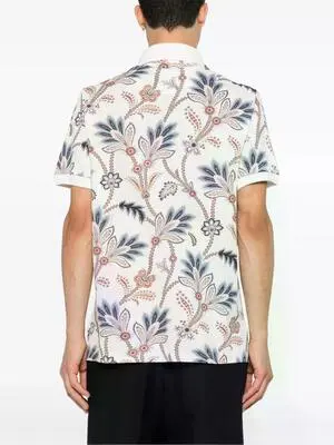 Etro Floral Paisley Polo Shirt