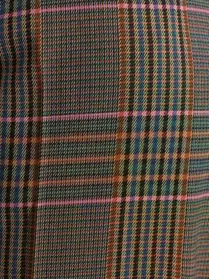 Etro Plaid Flared Trousers