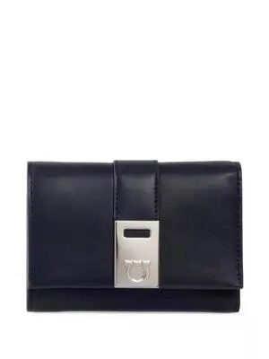 Ferragamo Silver Tone Wallets For Women