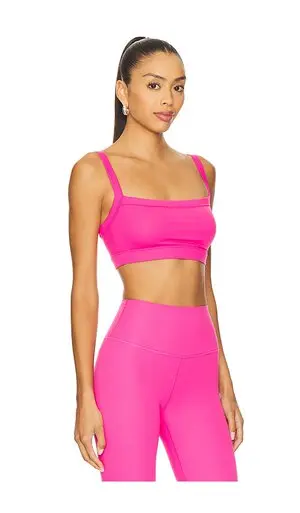 Splits59 Monah Rigor Sports Bra In Pink - Berry