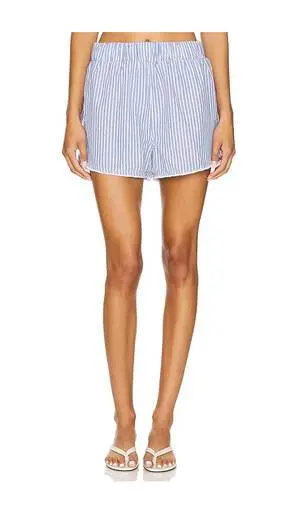 Blanknyc Eyelet Trim Linen Shorts
