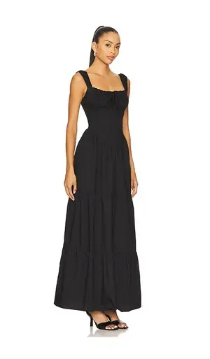MORE TO COME Maeve Maxi Dress - Black
