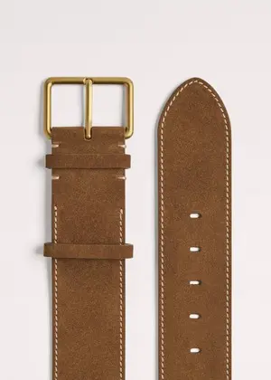 ME+EM Wide Waist Belt - Tobacco