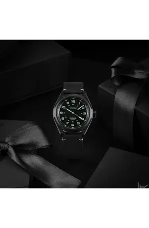 VINCERO The Scout Titanium Automatic Strap Watch