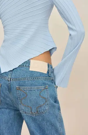 Cult Gaia Tayla Rib Asymmetric Top