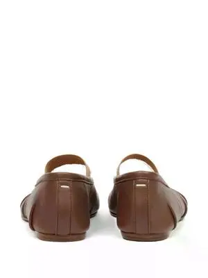 MAISON MARGIELA Tabi Ballet Flats - Brown
