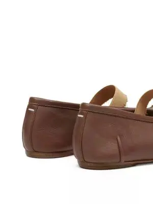 MAISON MARGIELA Tabi Ballet Flats - Brown