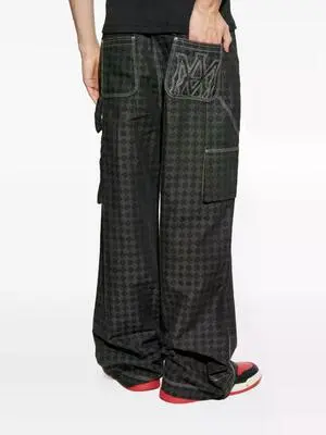 Amiri Checked Jacquard Trousers