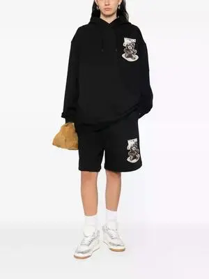 Moschino Teddy Bear Hoodie - Black