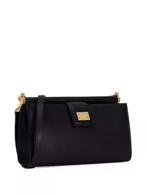 Dolce & Gabbana Leather Shoulder Bag - Black
