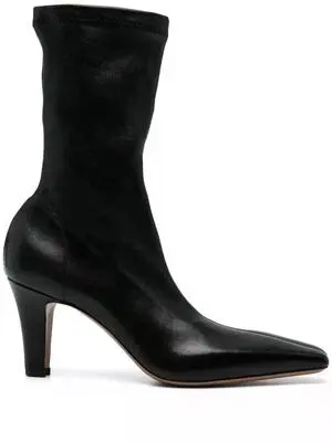 Paris Texas 80mm Leather Boots