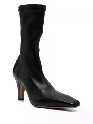 Paris Texas 80mm Leather Boots