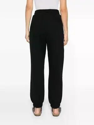 Calvin Klein Cotton Tapered Trousers - Black