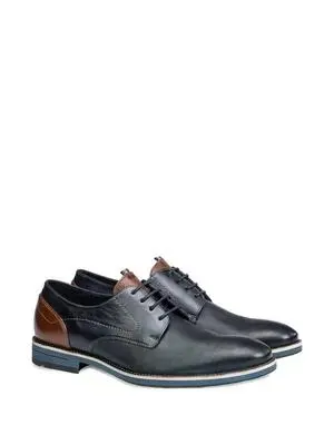 Lloyd Harris Textured Leather Derby Shoes