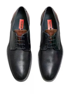 Lloyd Harris Textured Leather Derby Shoes