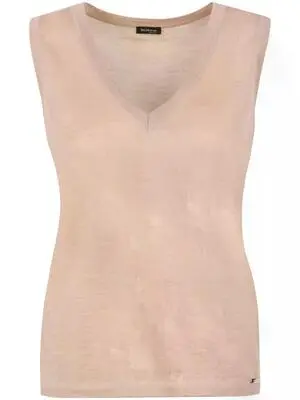 Kiton Lambswool And Silk Tank Top