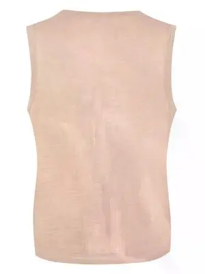 Kiton Lambswool And Silk Tank Top