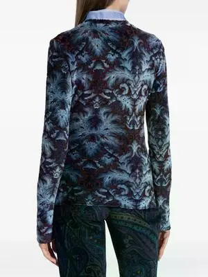 Etro Velvet-finished Top