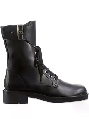 HOGL Nick Leather Combat Boots