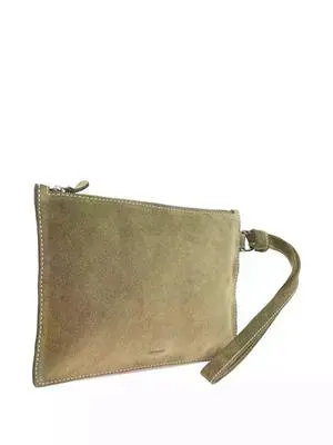 Lié Studio Lie Studio Charlie Suede Clutch - Green
