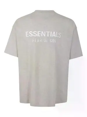 Fear Of God Logo-motif T-shirt - Grey