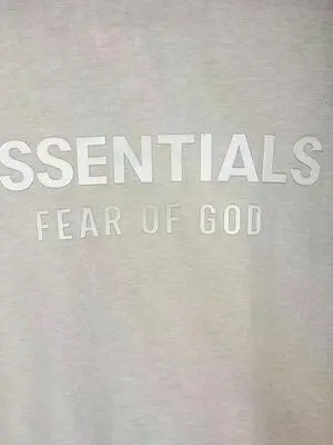 Fear Of God Logo-motif T-shirt - Grey