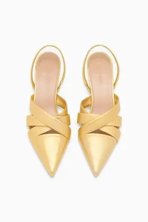 Ulla Johnson Tahlia Woven Kitten Heel