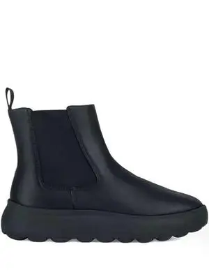 Geox Rubber-sole Chelsea Boots - Black