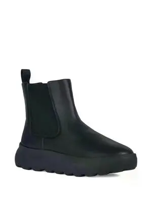 Geox Rubber-sole Chelsea Boots - Black
