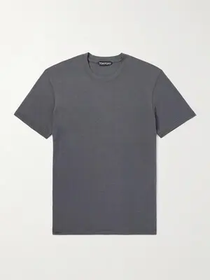Tom Ford Embroidered T-shirts For Men