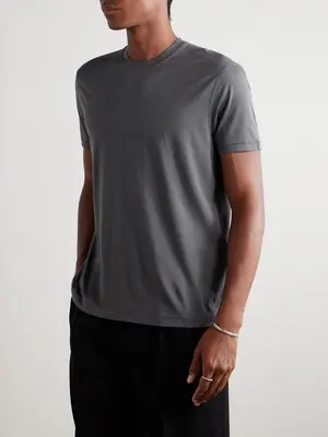 TOM FORD Lyocell And Cotton-blend Jersey T-shirt