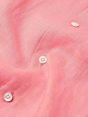 Richard James Slim-fit Linen Shirt