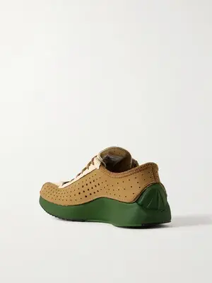 Nike Air Superfly Nubuck And Suede Sneakers