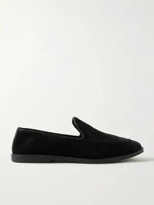George Cleverley Cornwall Suede Loafers