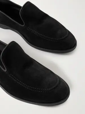 George Cleverley Cornwall Suede Loafers