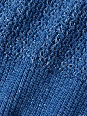 CORRIDOR Open-knit Pima Cotton Sweater