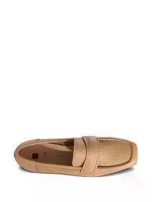 HOGL Perry Leather Loafers - Neutrals