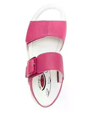 Gabor Buckle-strap Flat Sandals