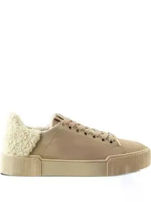 HOGL Fluffy Lace-up Sneakers - Brown